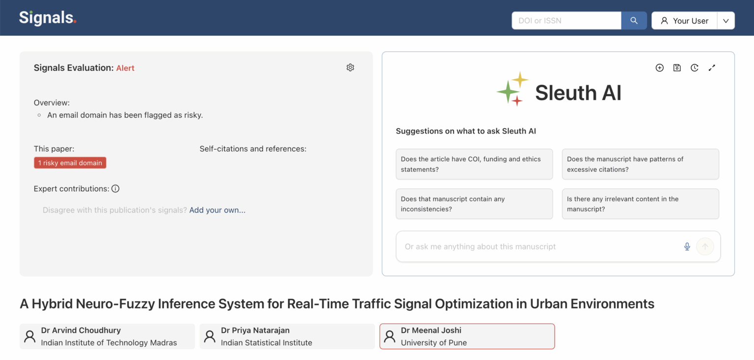 Signals Launches Sleuth AI – Signals